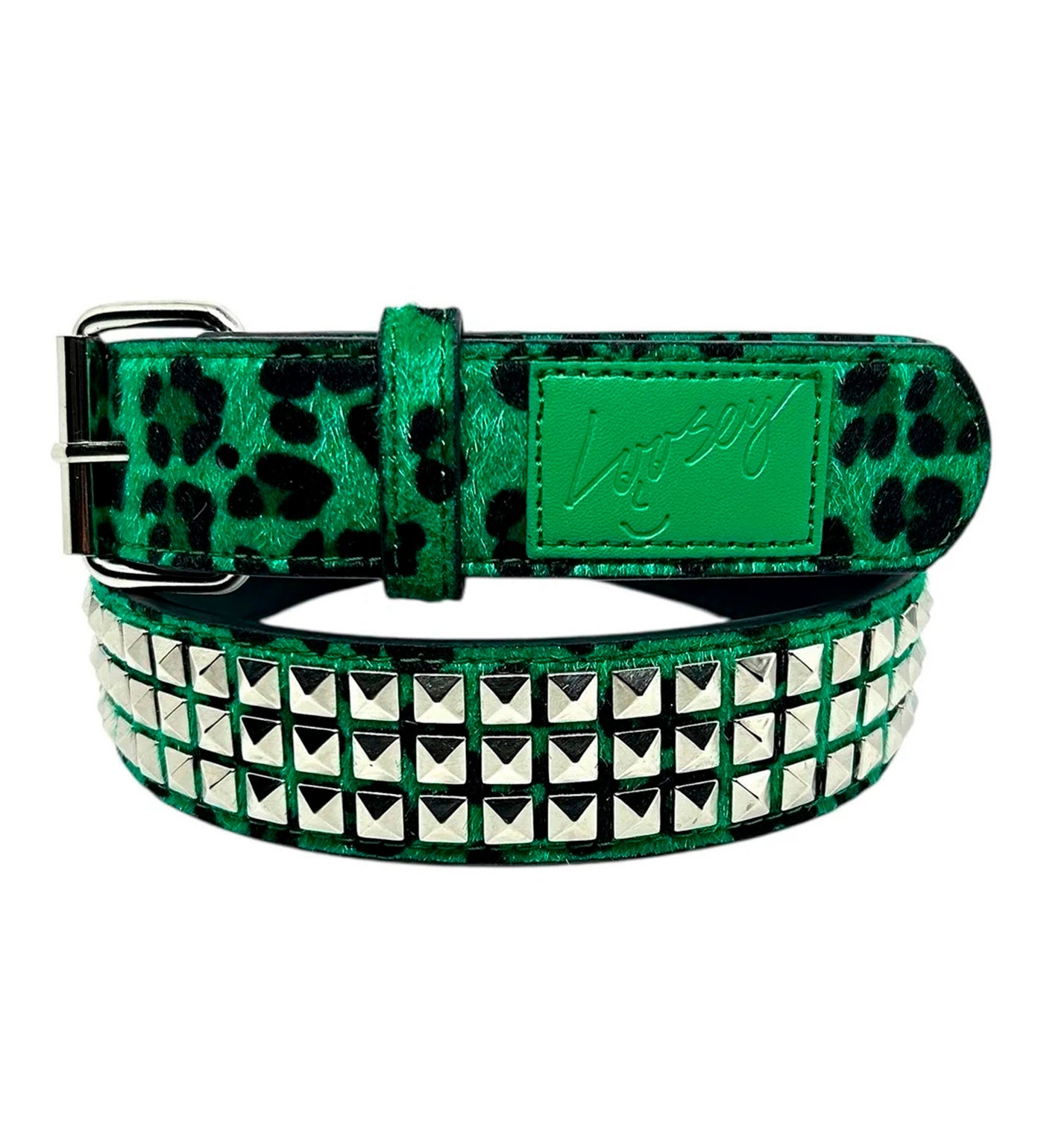 Studded Cheetah, Green – exoplus